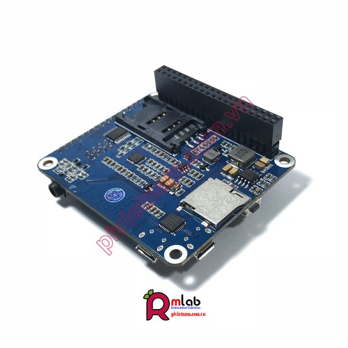 Sim7600G-H HAT for Raspberry Pi, 4G / 3G / 2G / GSM / GPRS / GNSS, LTE ...