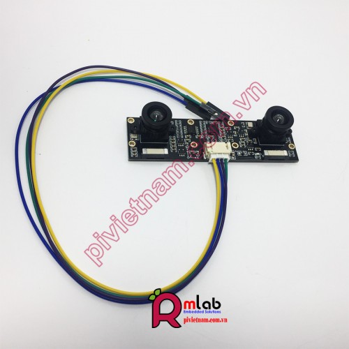Camera stereo IMX219-83, Module camera đôi 8MP, Depth Vision
