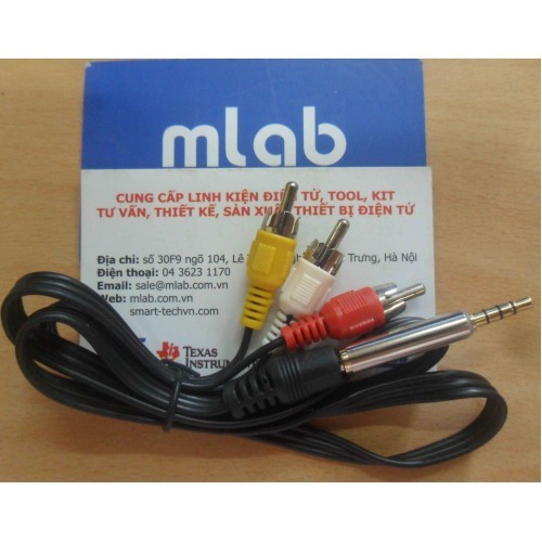 Dây AV RCA cho Raspberry Pi