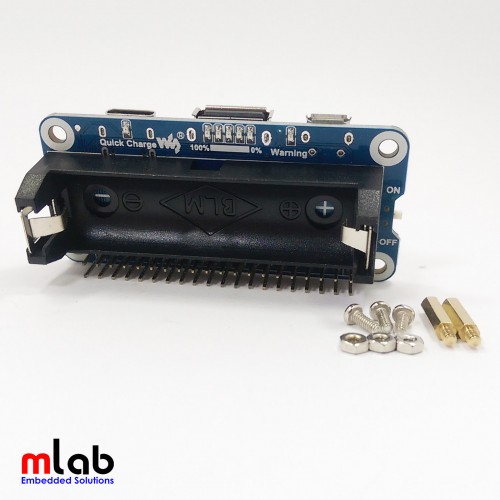 Li-ion Battery HAT cho Raspberry Pi