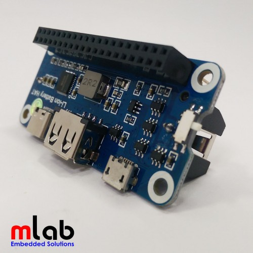 Li-ion Battery HAT cho Raspberry Pi