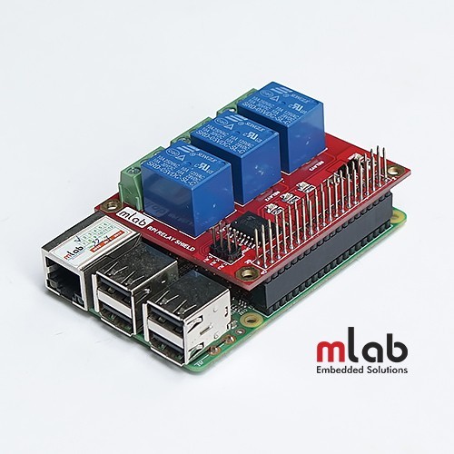 RPI RELAY SHIELD (module relay dùng cho Raspberry Pi)