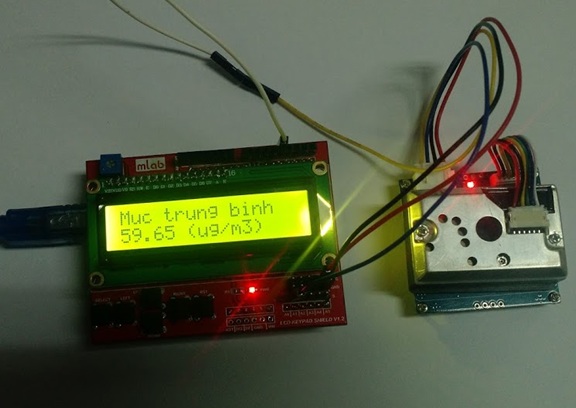 Hướng dẫn sử dụng Module cảm biến bụi (Dust Sensor)