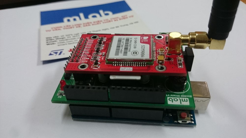 Hướng dẫn lập trình module sim900A và Arduino