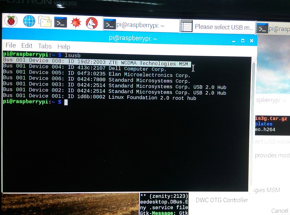 Bài 17 : Kết nối USB 3G với Raspberry Pi
