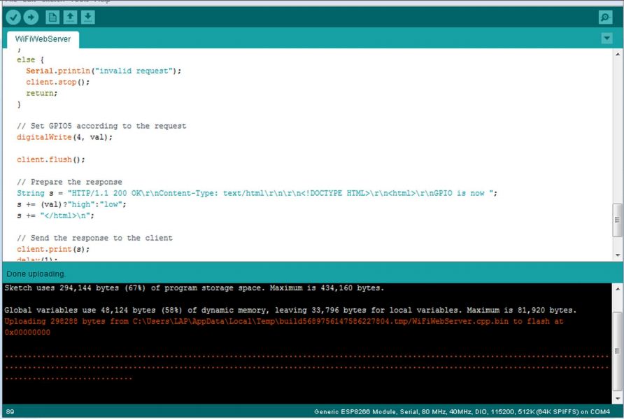 Hướng dẫn lập trình ESP8266 EVB (MLAB) dùng Arduino IDE